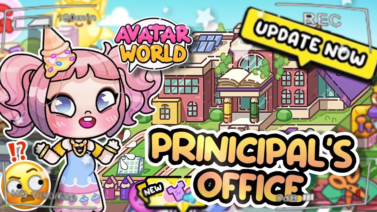 UPDATE AVATAR WORLD | PRINICIPAL'S OFFICE | - YouTube