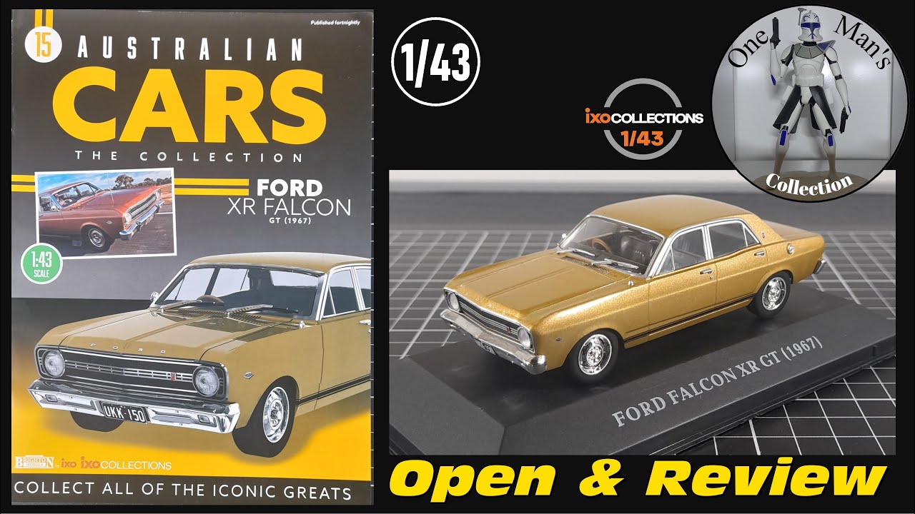 Australian Cars The Collection Magazine #15 - Ford XR Falcon GT (1967) - IXO Collections - YouTube