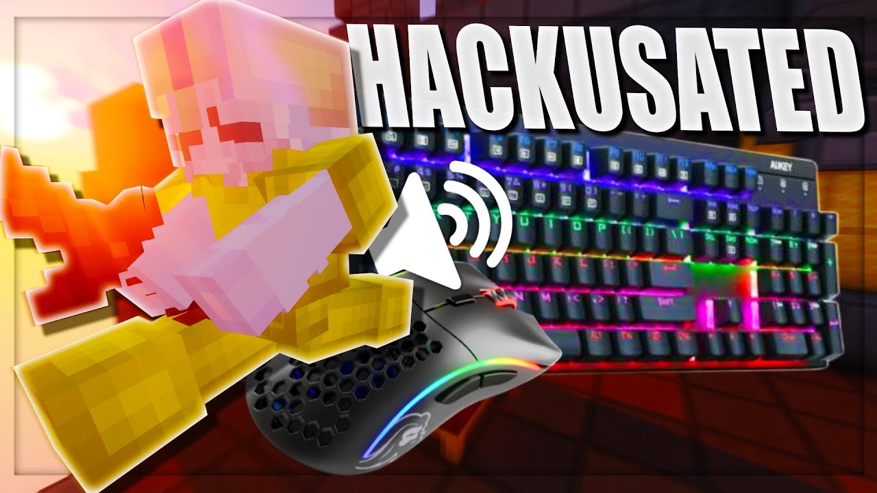 Hackusated | Keyboard + Mouse ASMR Sounds | Hypixel Bedwars - YouTube