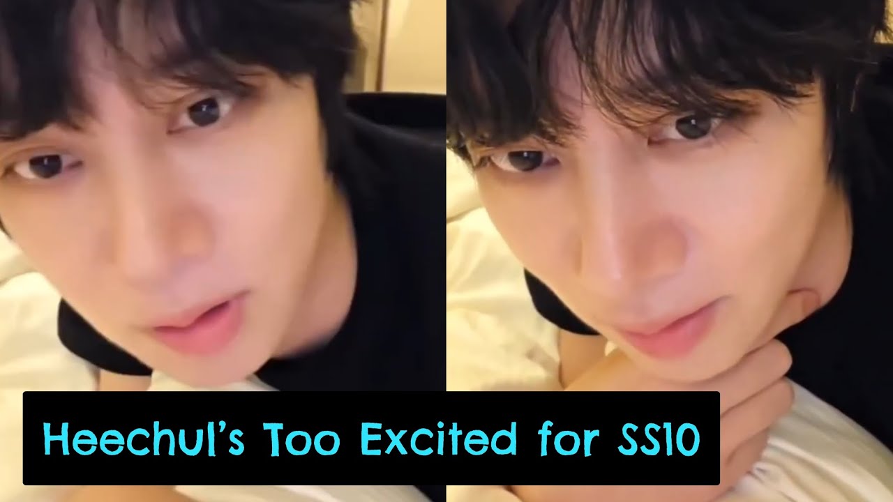 Heechul’s Sacrifice for Super Show 10: Physical Therapy Just to Fly ...