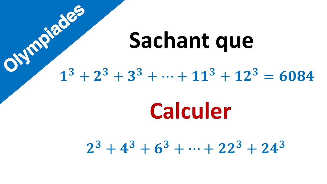 Olympiade de mathématiques Exercice 3 dans les puissances - Modèle 1 ...