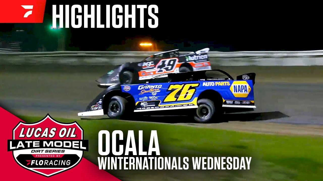 Lucas Oil Late Model Dirt Series | #WinterNationals - Night 2 | Ocala ...