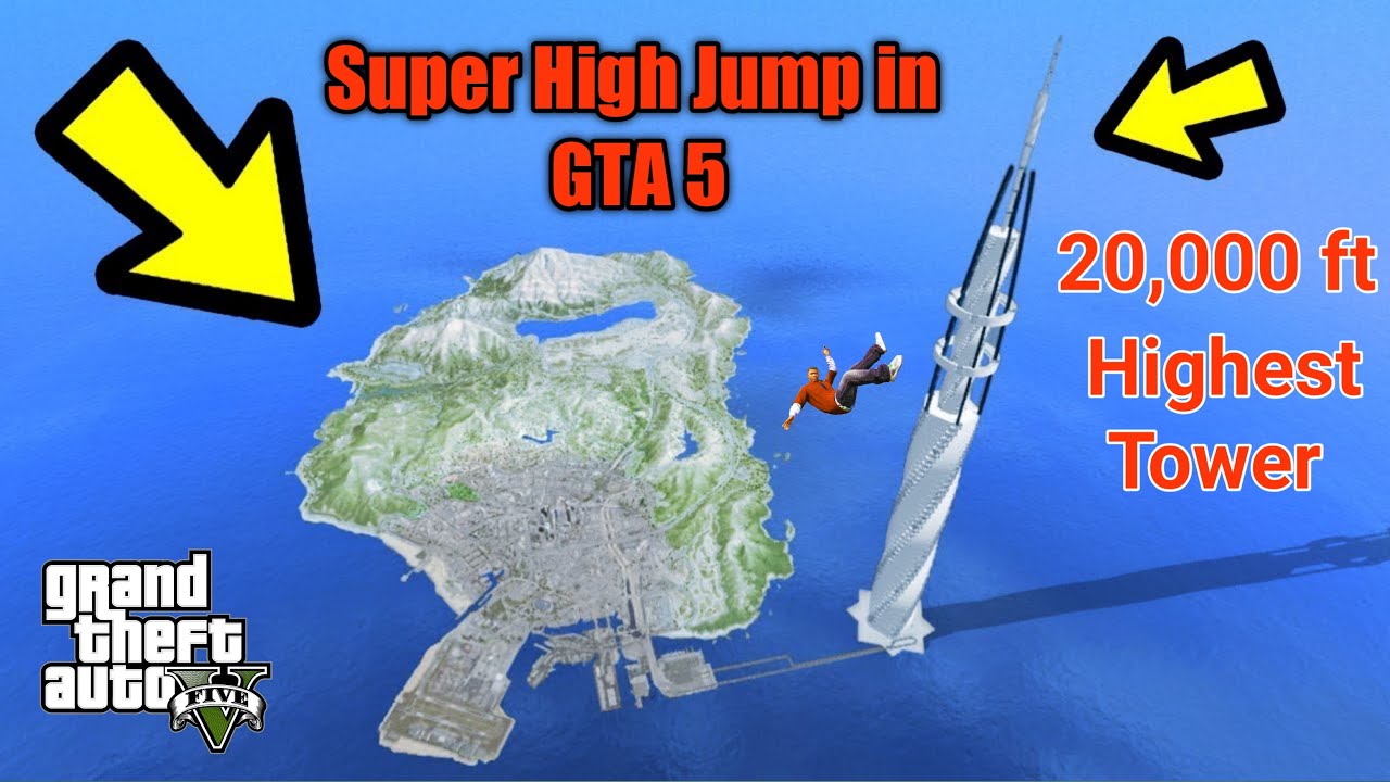 How do you jump super high in GTA 5 | gta 5 mods | gta 5 | gta 5 funny ...