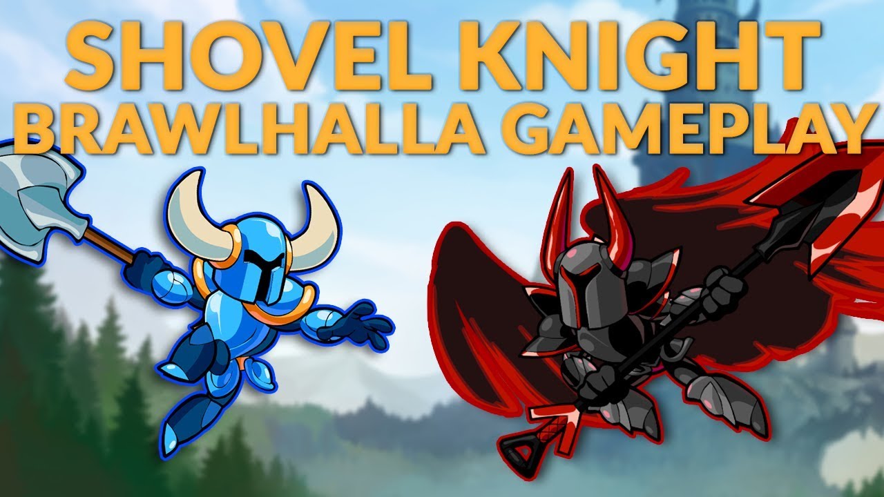 Shovel Knight Brawlhalla Gameplay - Brawlhalla Dev Stream Montage - YouTube