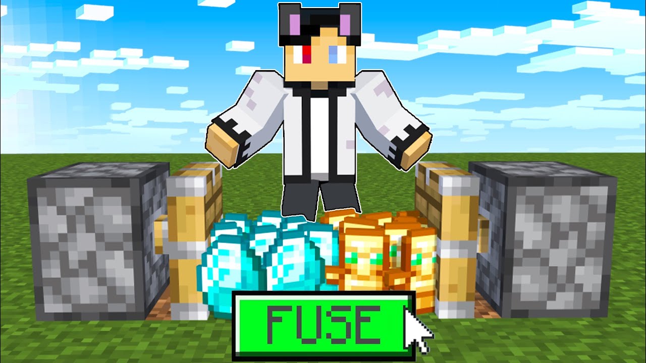 Minecraft But Raizu Can FUSE Any Items! - YouTube