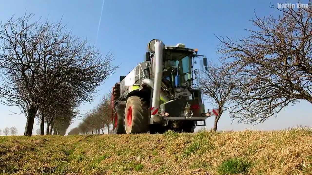 CLAAS XERION 4000 Saddle Trac | SGT Gülletechnik - YouTube