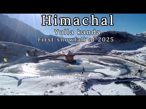 First snowfall at Yula kanda plus My first blog did we survived ?# ...