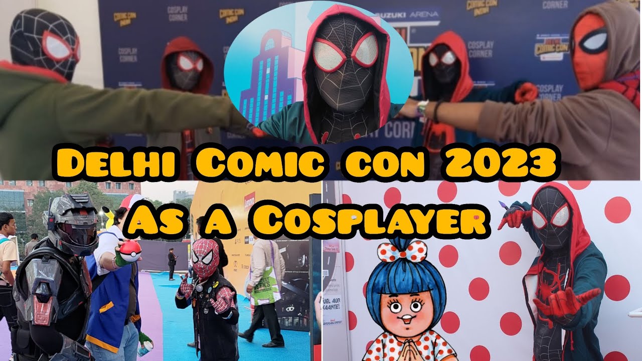 Comic con Delhi 2023 | Comic con 2023 | Day 1 Superfan - YouTube