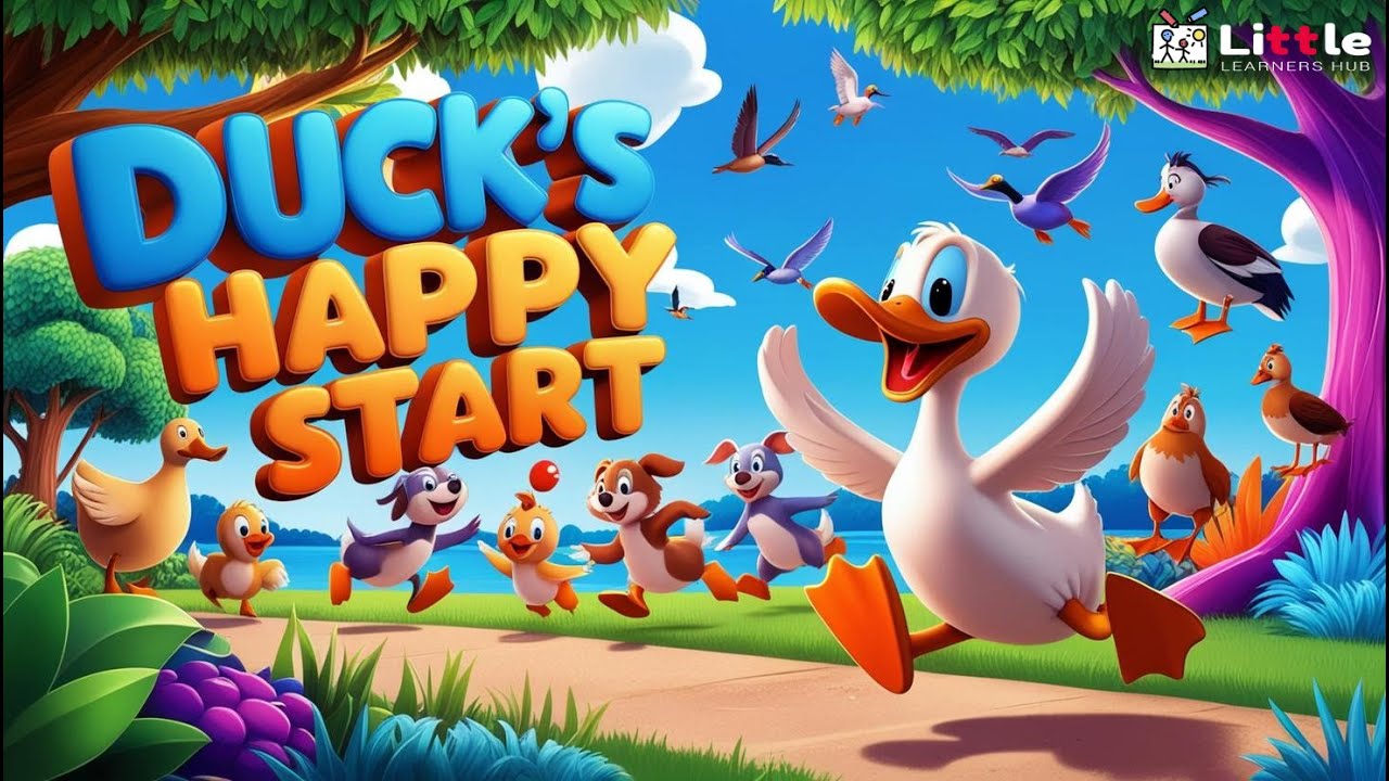 New Year Story for Kids: Duck’s Happy Start - YouTube