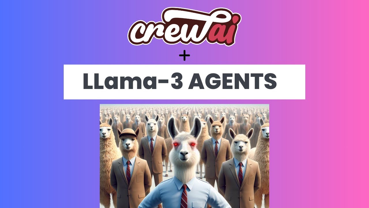 LLama 3 + CrewAI Agents = Super Powers - YouTube