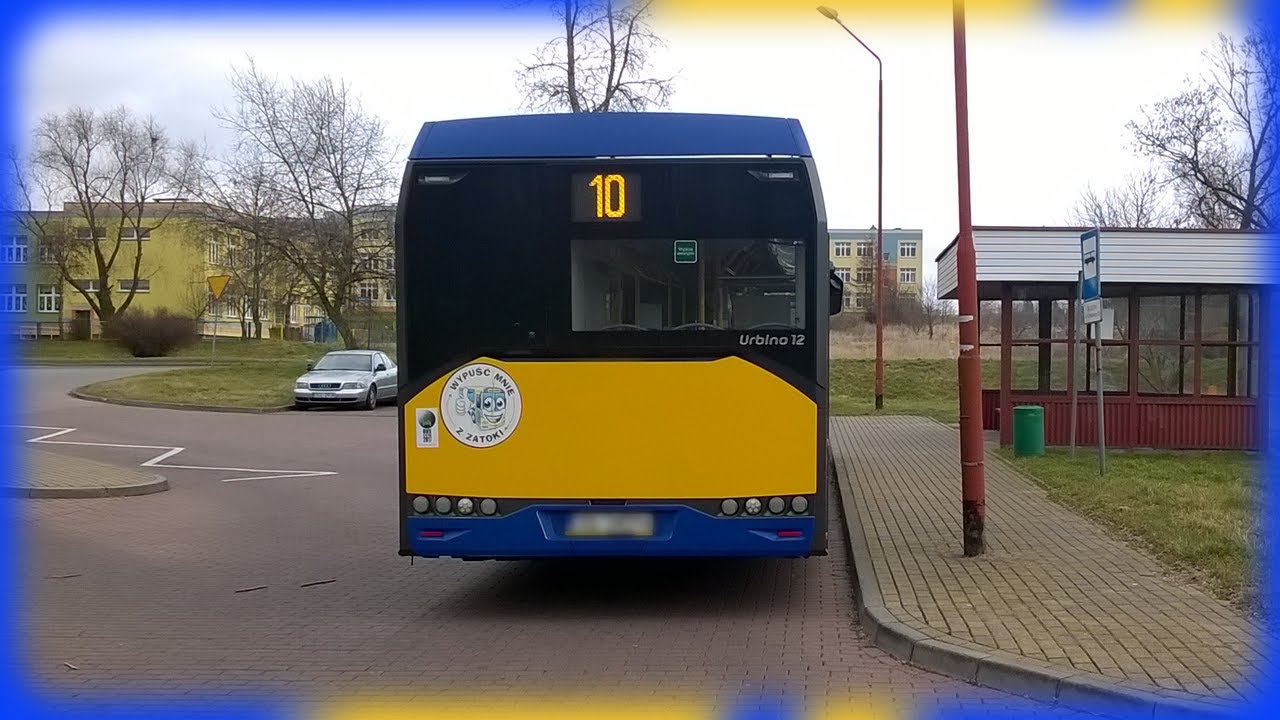 Głogów Linia "10" Trasa: Piastów - GPK Sita - YouTube