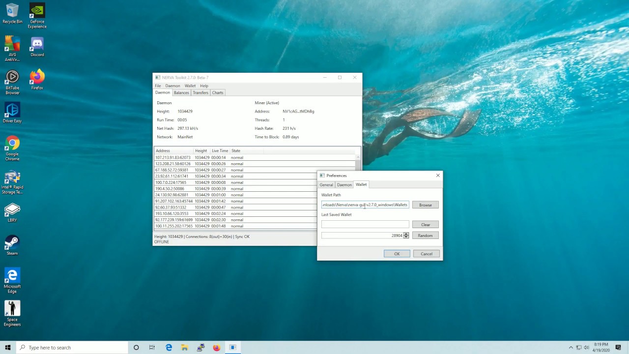 How to backup Nerva Wallets in GUI - Windows - YouTube
