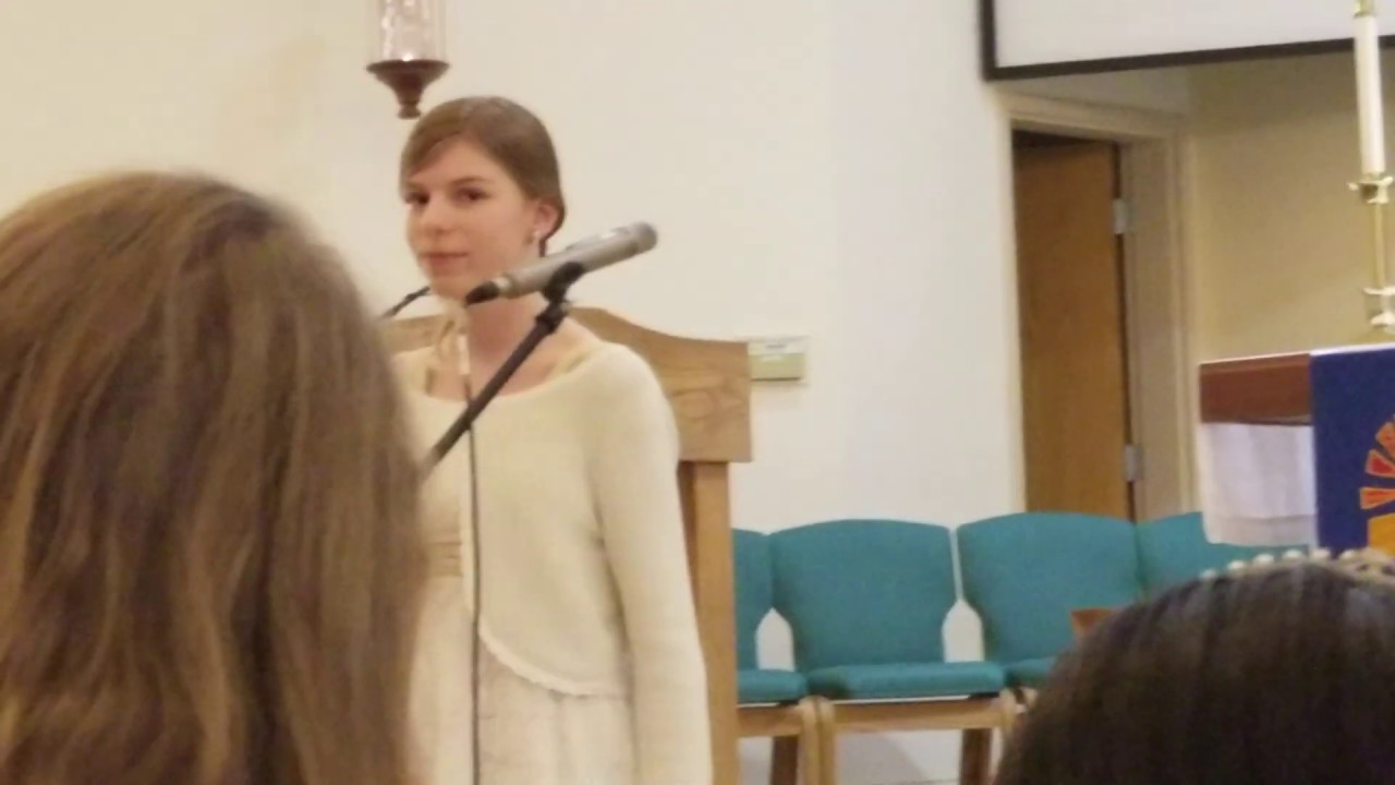 Emma Robbins singing Be Born In Me by Francesca Battistelli - YouTube