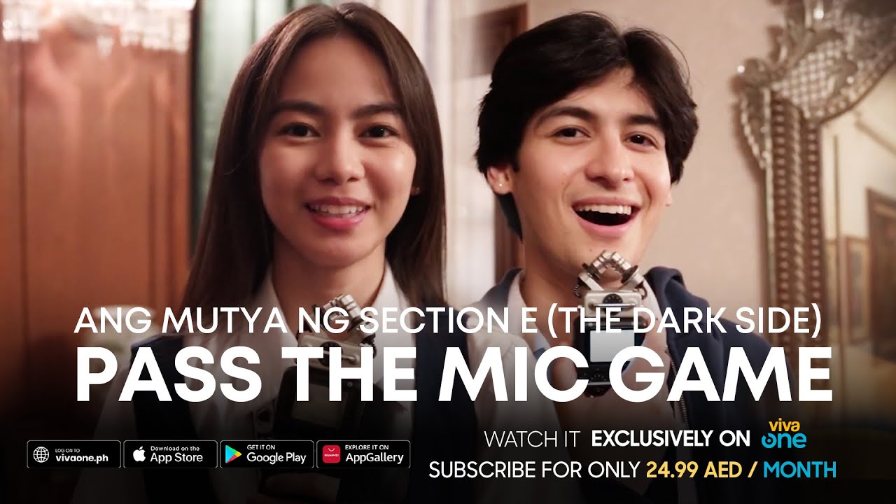 Pass The Mic Game with Section E | Ang Mutya ng Section E: The Dark ...