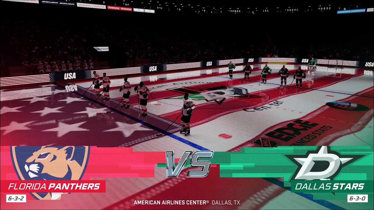 NHL 25 | Floria Panthers vs Dallas Stars | American Airlines Center ...