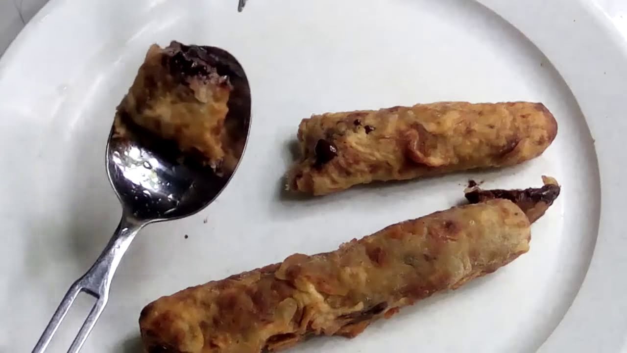 Coklat lumer pisang crispy recipe simple - YouTube