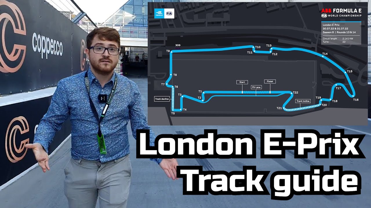 London E-Prix: ExCeL track guide - YouTube