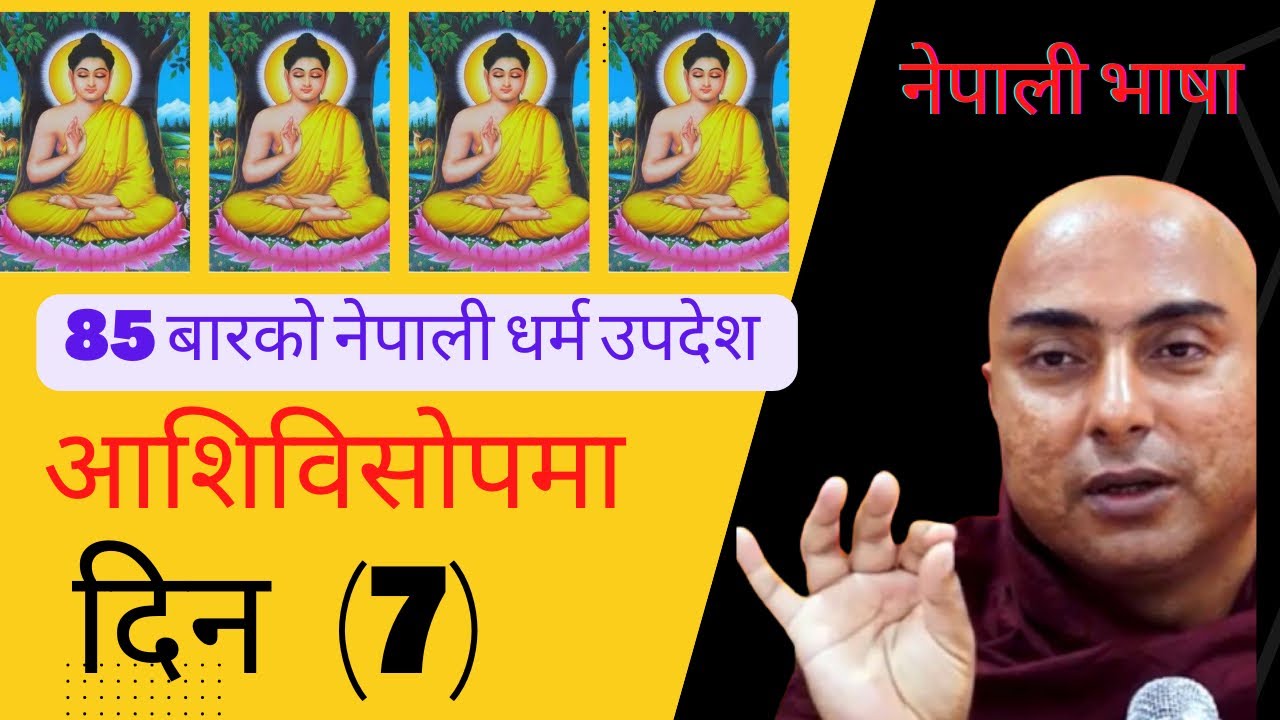 85 barko nepali dhamma desana 7 days - YouTube