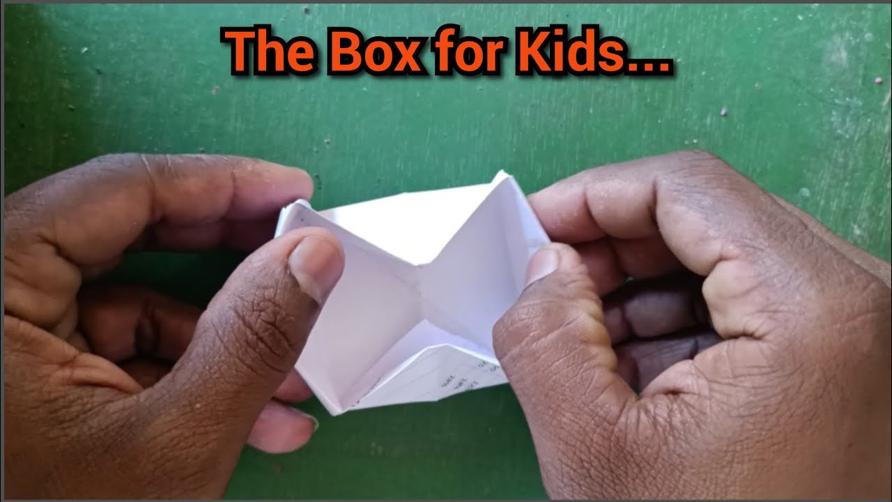 How to Kids Making the Box Craft... / Easy way to make ship to the Box ...