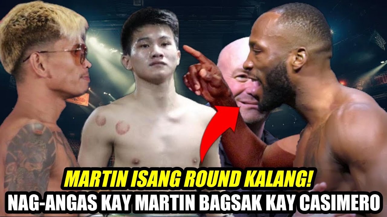 MARTIN PATULOGIN DAW SA ROUND 1 | HAMBOG BAGSAK SA SUNTOK NI CASIMERO ...