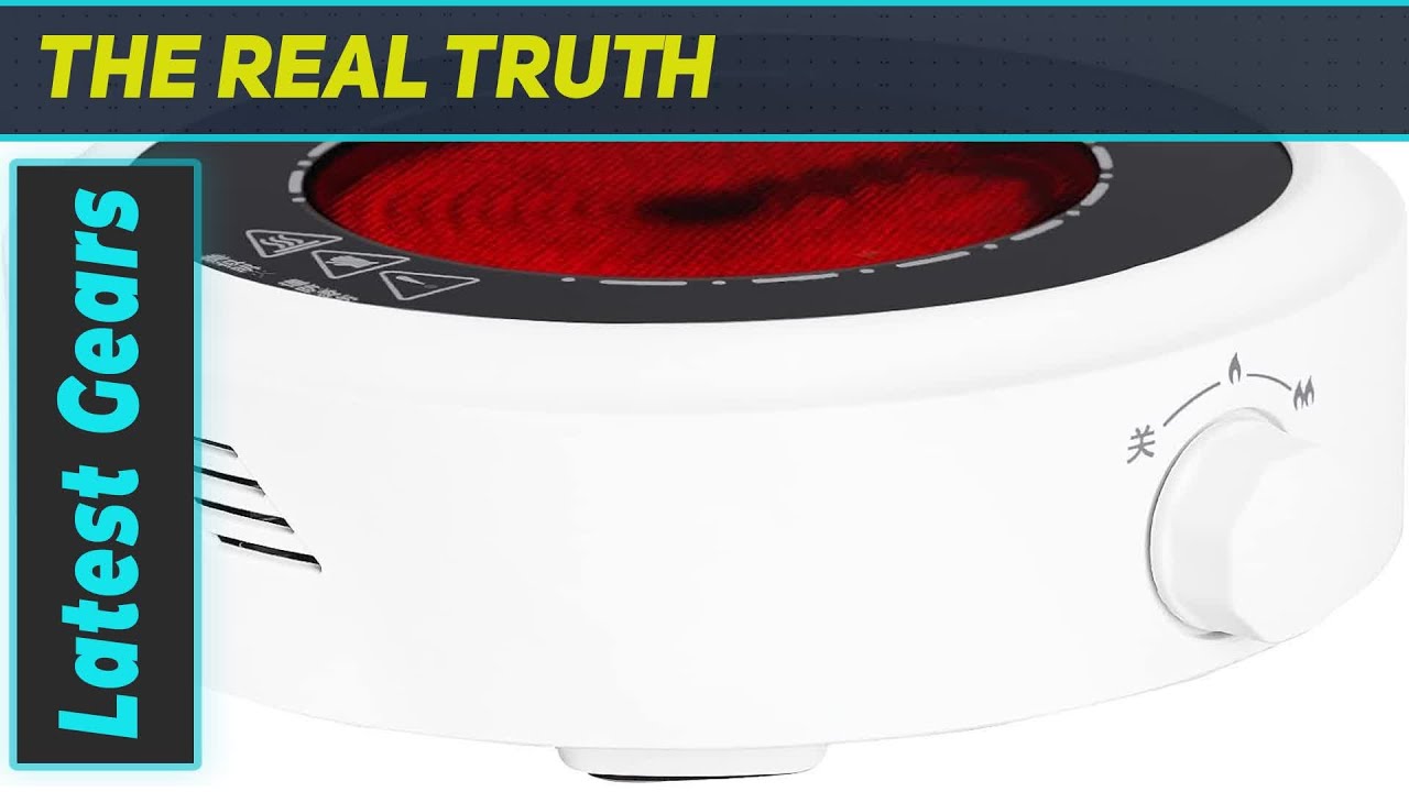 Electric Mini Stove Portable 7" Hot Plate 800W 110V Ceramic Stove - YouTube