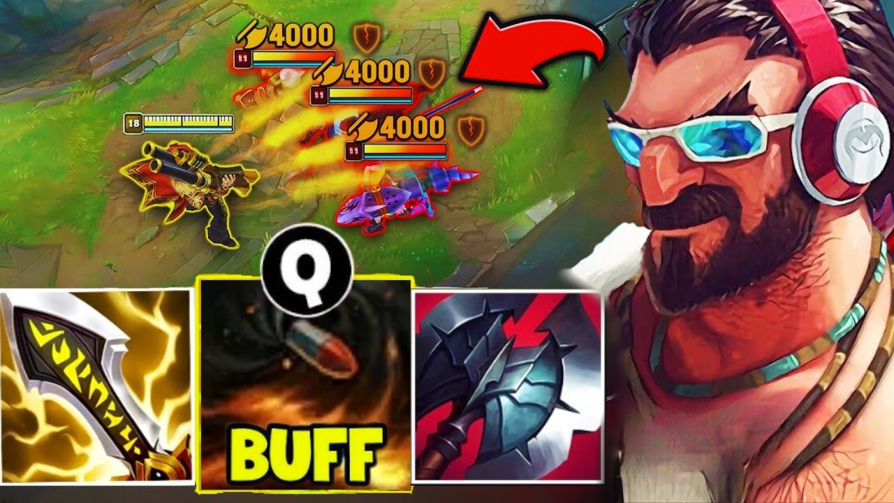 Graves but every auto shreds your armor and health (Mid Lane Graves ...