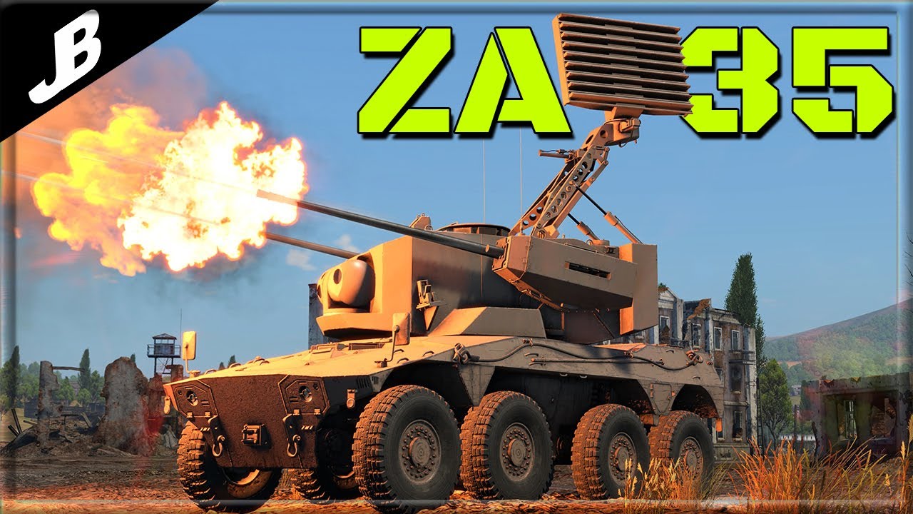 Meet the R3 T20s BIG BROTHER. The ZA-35 ANTI - Tank Speedy Boi - War ...