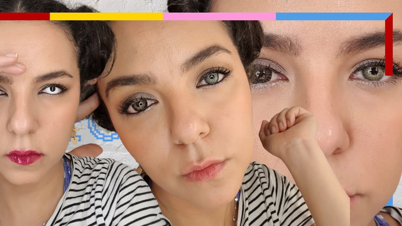 Provo lenti a contatto colorate, per la prima volta. - YouTube