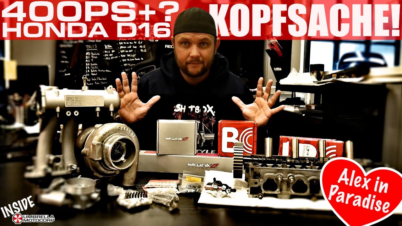 400PS+ im Honda D16 Turbo? Alles Kopfsache! Wir zeigen euch unser Setup ...