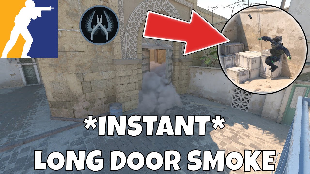 EASY INSTANT LONG DOOR SMOKE ON DUST 2 *OUTDATED CHECK DESCRIPTION FOR ...