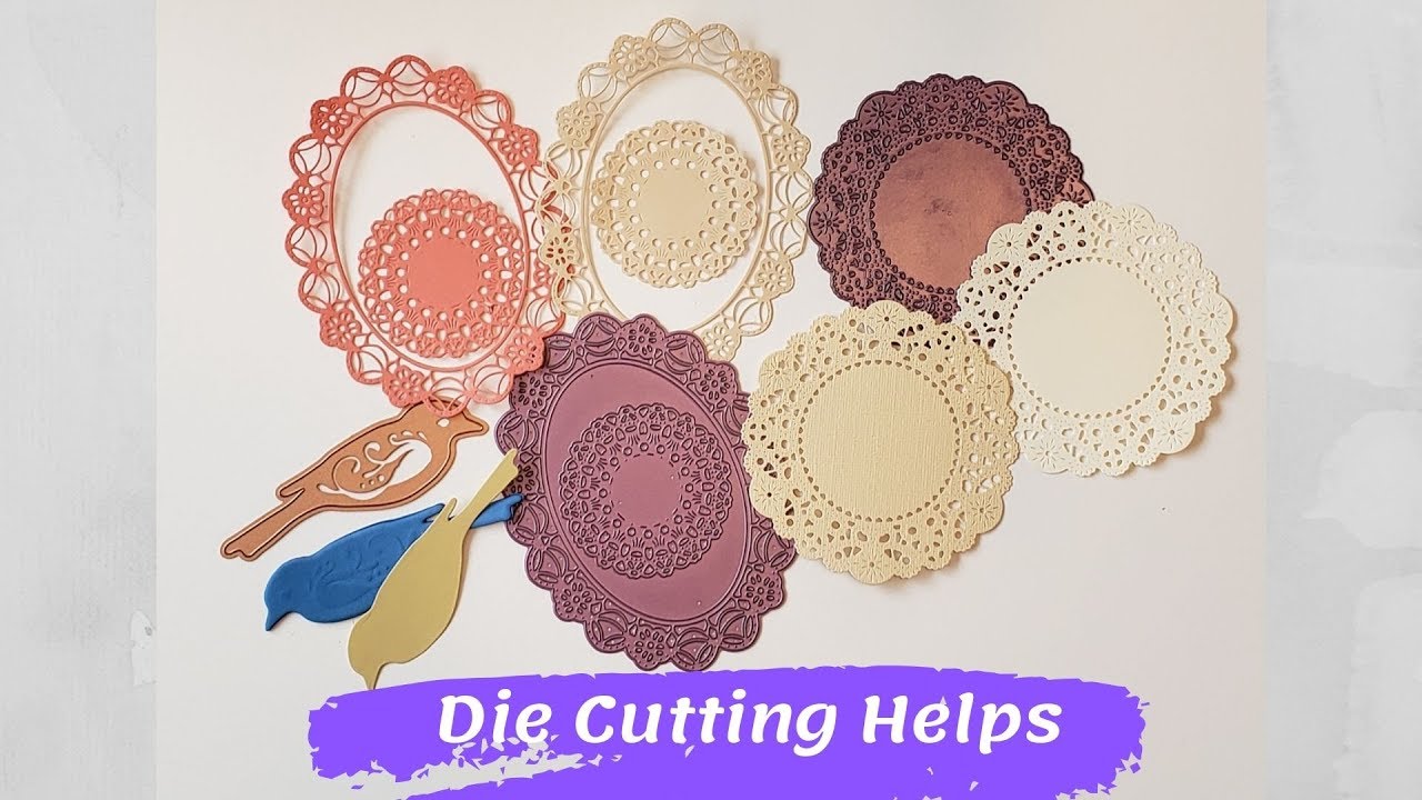 Die Cutting Helps for DIY Cards - YouTube