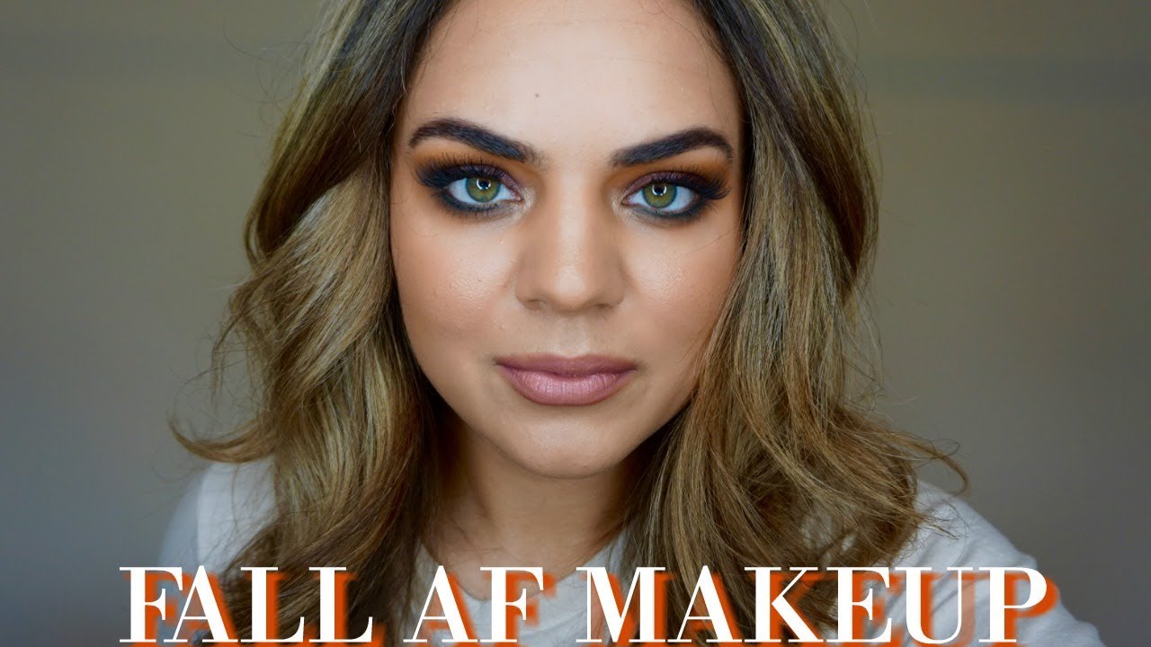 FALL MAKEUP TUTORIAL | NYX GRIND MACHINIST PALETTE - YouTube
