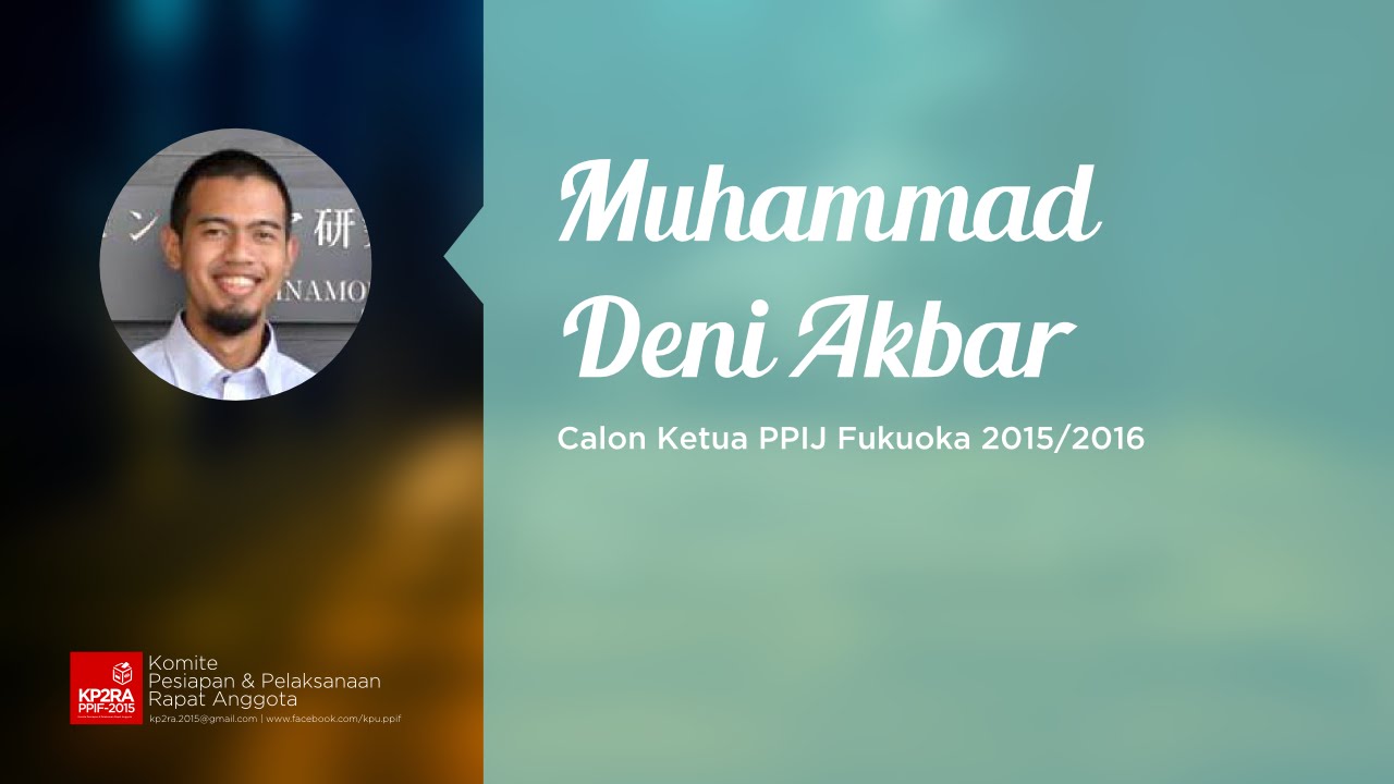 KP2RA PPIF 2015 ~ Muhammad Deni Akbar - YouTube