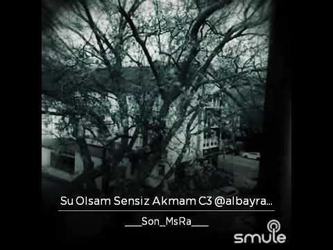 Su olsam sensiz akmamki 🎶