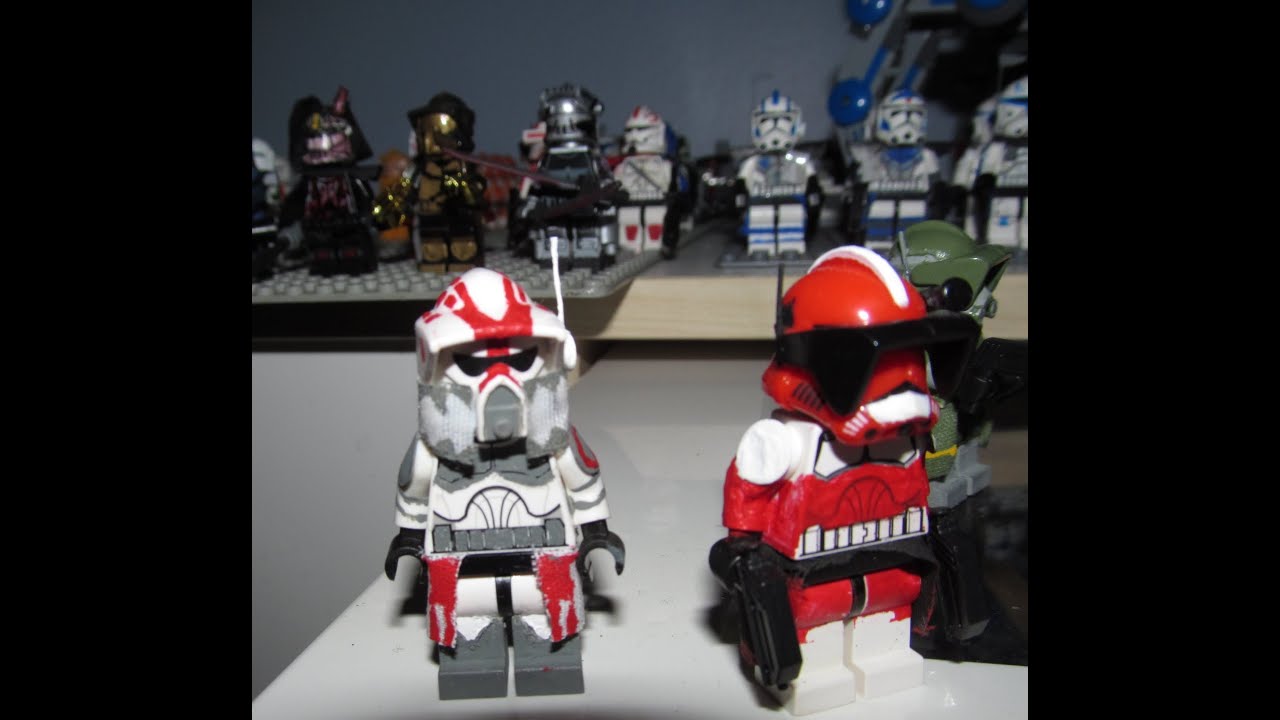 Custom Lego Clone Sergeant Hound and other Updates - YouTube