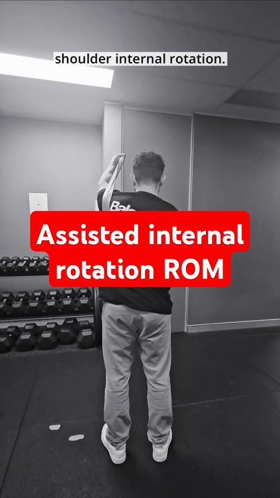 Improve your shoulder range of motion - YouTube