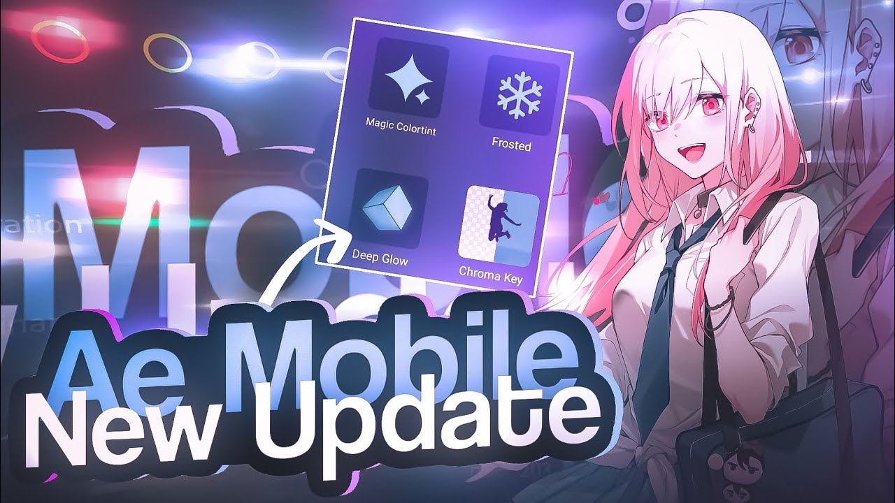 「After Effects Mobile New Update 」- Amv Editing Tutorial - YouTube