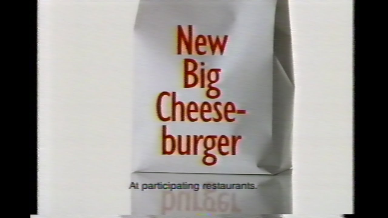 Jack in the Box New Big Cheeseburger Commercial from 2002 - YouTube