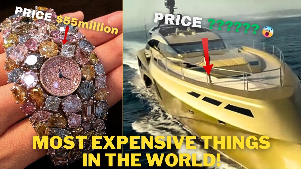 Top 13 most expensive things in the world! - YouTube