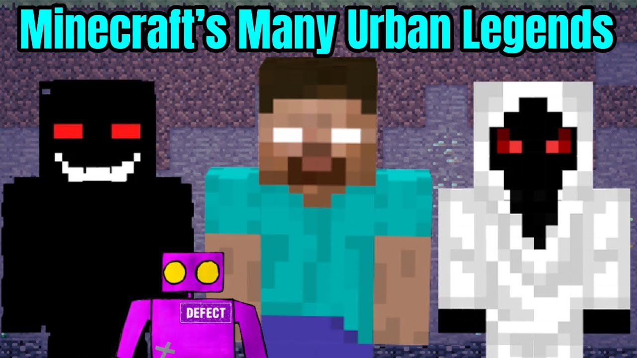 Minecraft Urban Legends - YouTube
