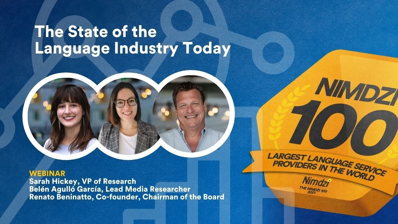 The State of the Language Industry Today - Webinar - YouTube