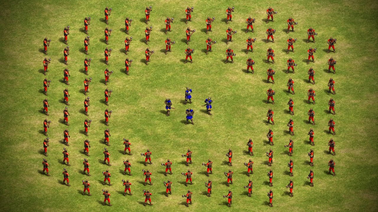 Samurai Get Surrounded by Militia | AoE II: Definitive Edition - YouTube