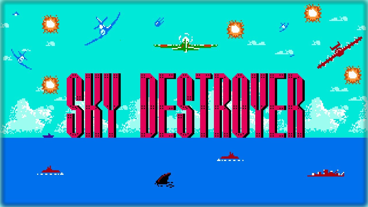 Sky Destroyer [NES] Долгий полет ☕ - YouTube