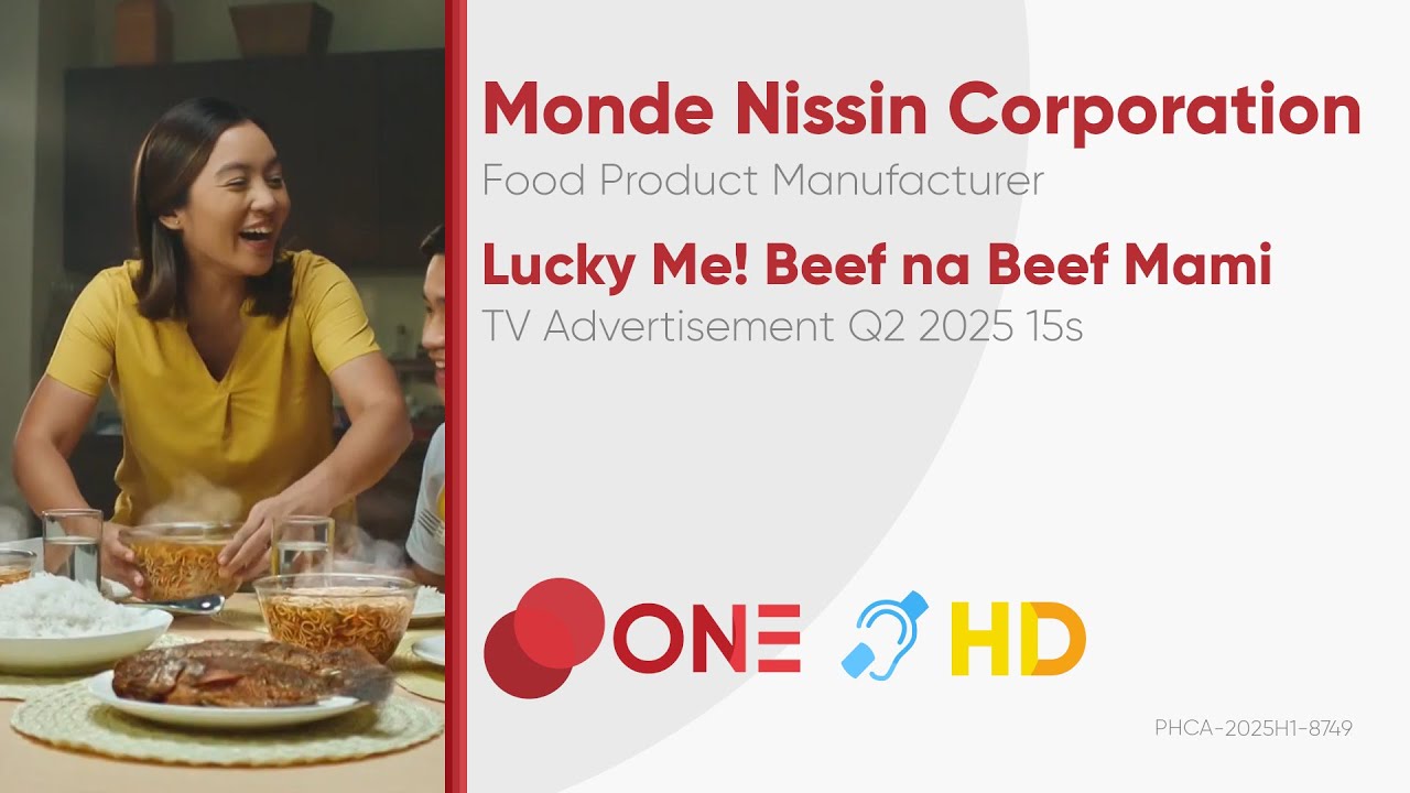 Lucky Me! Beef na Beef Mami TV Ad Q2 2025 15s (Philippines) [CC/HD ...