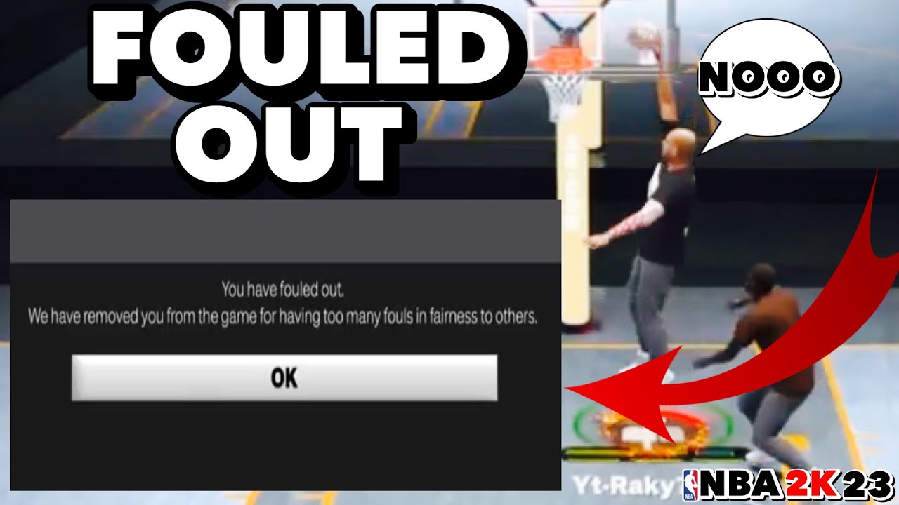 My First Time Getting Fouled Out On NBA 2K23|And This Happened? - YouTube