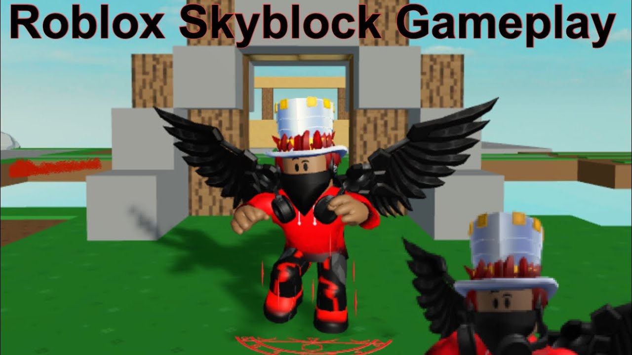 Roblox Skyblock Gameplay - YouTube