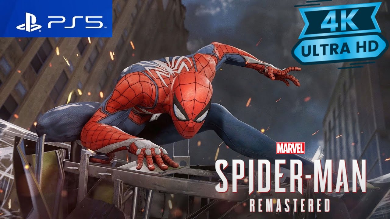 Web-Slinging Madness: Spider-Man Remastered PS5 4K 60FPS HDR - YouTube