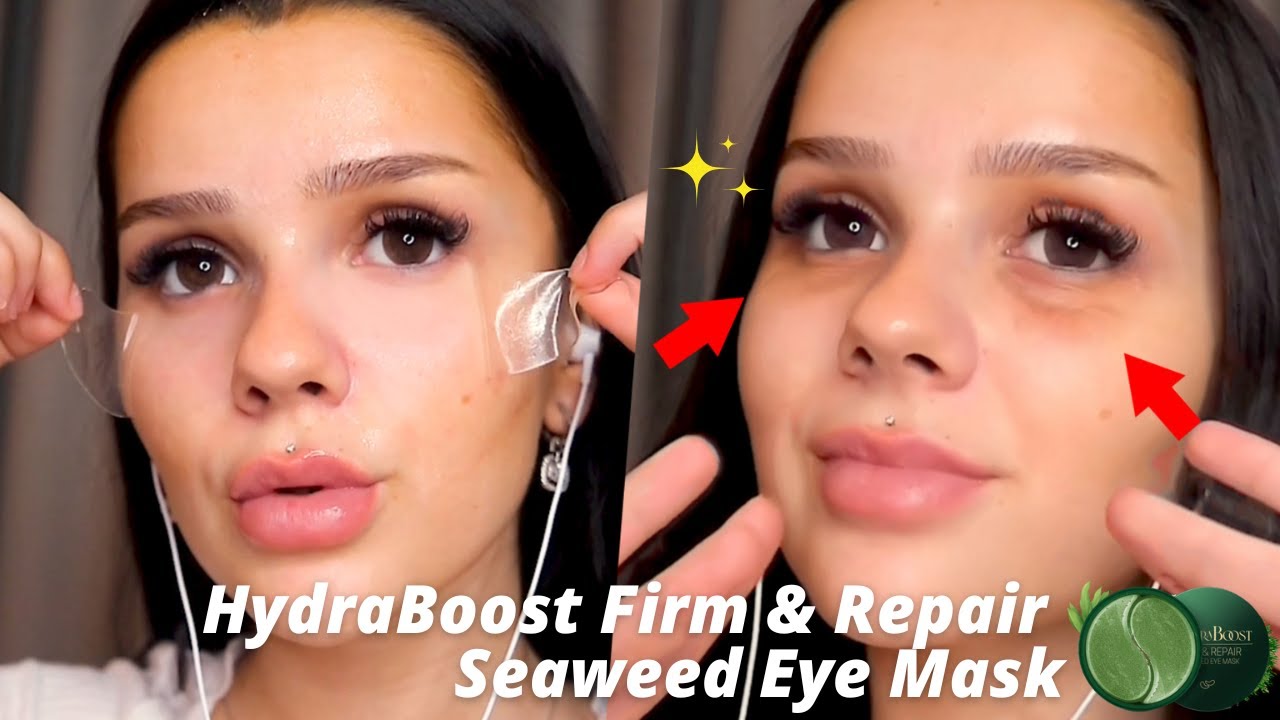 HydraBoost Firm & Repair Seaweed Eye Mask | Dayiala.com - YouTube