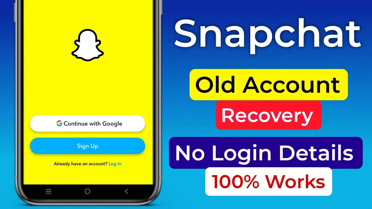 Snapchat old account recovery 2025 | How to recover old snapchat ...