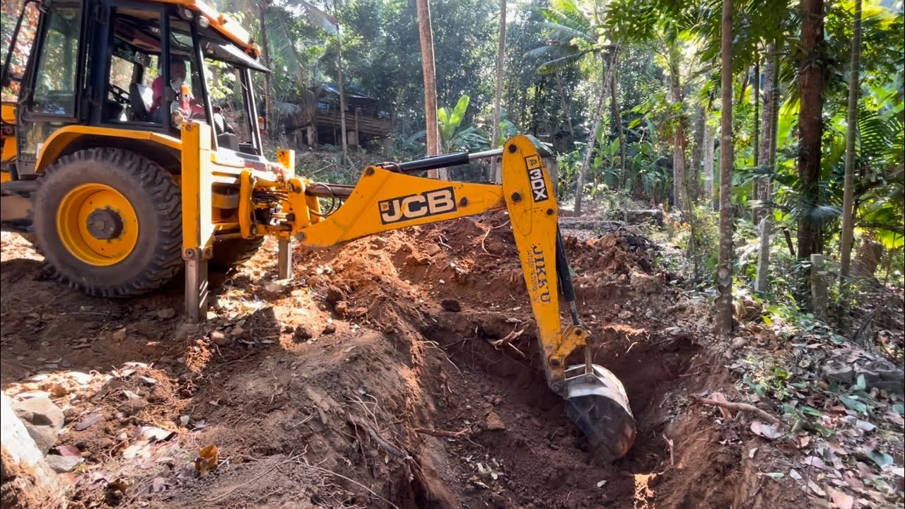 Jcb 3dx digging huge pit for water #jcb #jcb3dx #jcbdigger #jcbparts # ...